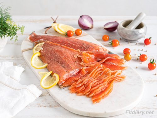 Easy Cured Salmon | Fit Diary