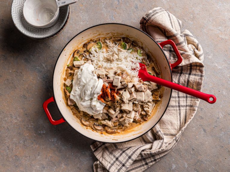 Healthy Leftover Turkey Casserole | Fit Diary